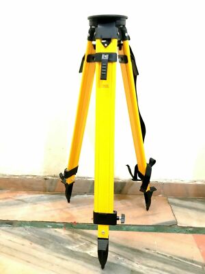 Level Tripod Aluminum Double Lock Surveying Tripod Equipment | eBay