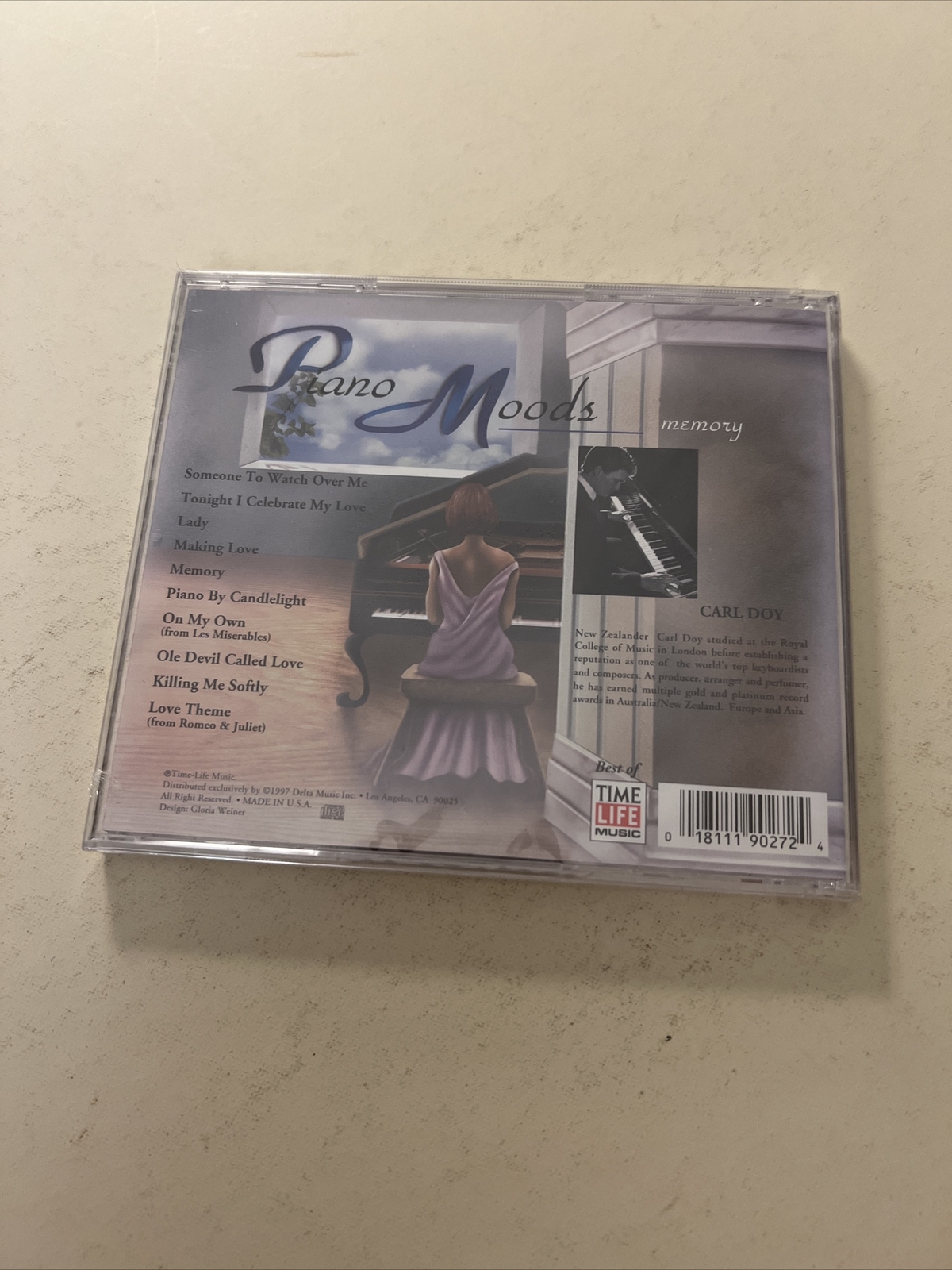 Piano Moods: Memory by Carl Doy (CD, Oct-1997, Time/Life Music) for ...