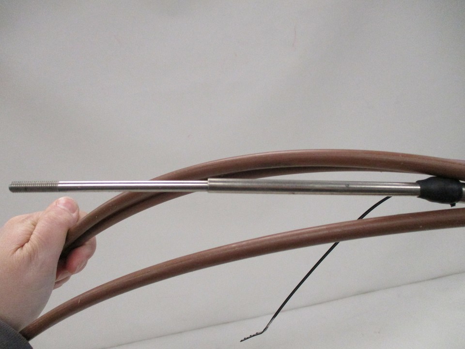 VOLVO PENTA SHIFT & THROTTLE CONTROL CABLE 21' FT BROWN 1140192 MARINE ...