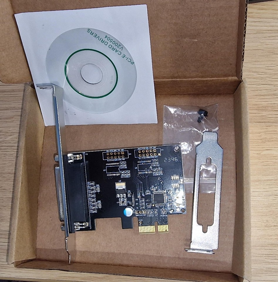 ASHATA PCIE Parallel Port Card,PCIE to Parallel Port Card | eBay UK