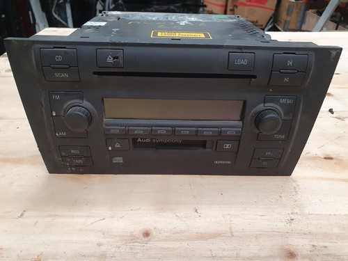 AUDI A6 STEREO/HEAD UNIT SYMPHONY CD/CASSETTE, C5, 10/97-12/05 | eBay