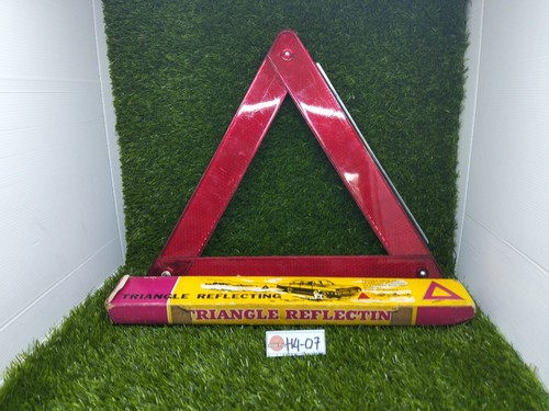 Safety Triangle Stand Emergency Reflection Signboard Exterior Parts NOS ...