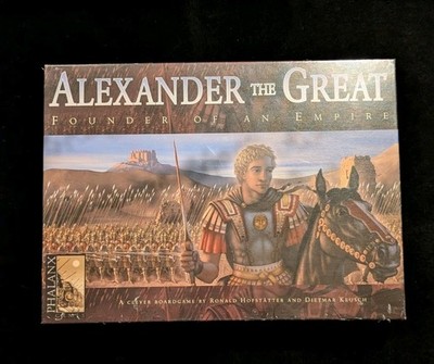 2005 Alexander The Great Board Game By Phalanx Games NEW Unopened | eBay