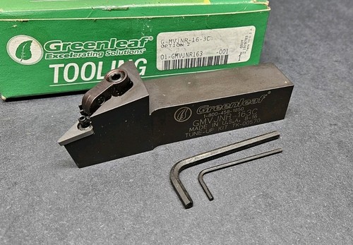 Greenleaf 1" Indexable Tool Holder MVJNR 163C VNMG 332 Insert Style ...