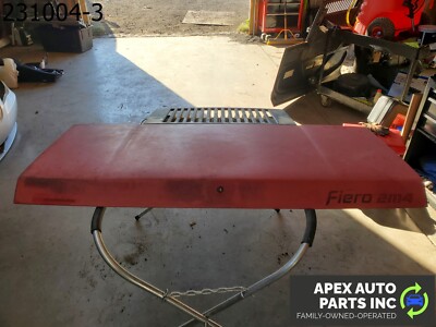 *LOCAL PICKUP* 1984 Pontiac Fiero ORIGINAL REAR DECK LID TRUNK HATCH ...