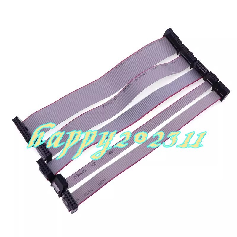 5PCS 2.54MM FC gray cable FC-6/10/14/16/20/64P dual-ended cable AVR #LL ...