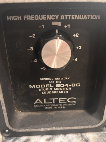 Altec 604-8G Crossover Dividing Network Set of 2 - Tested, Working ...