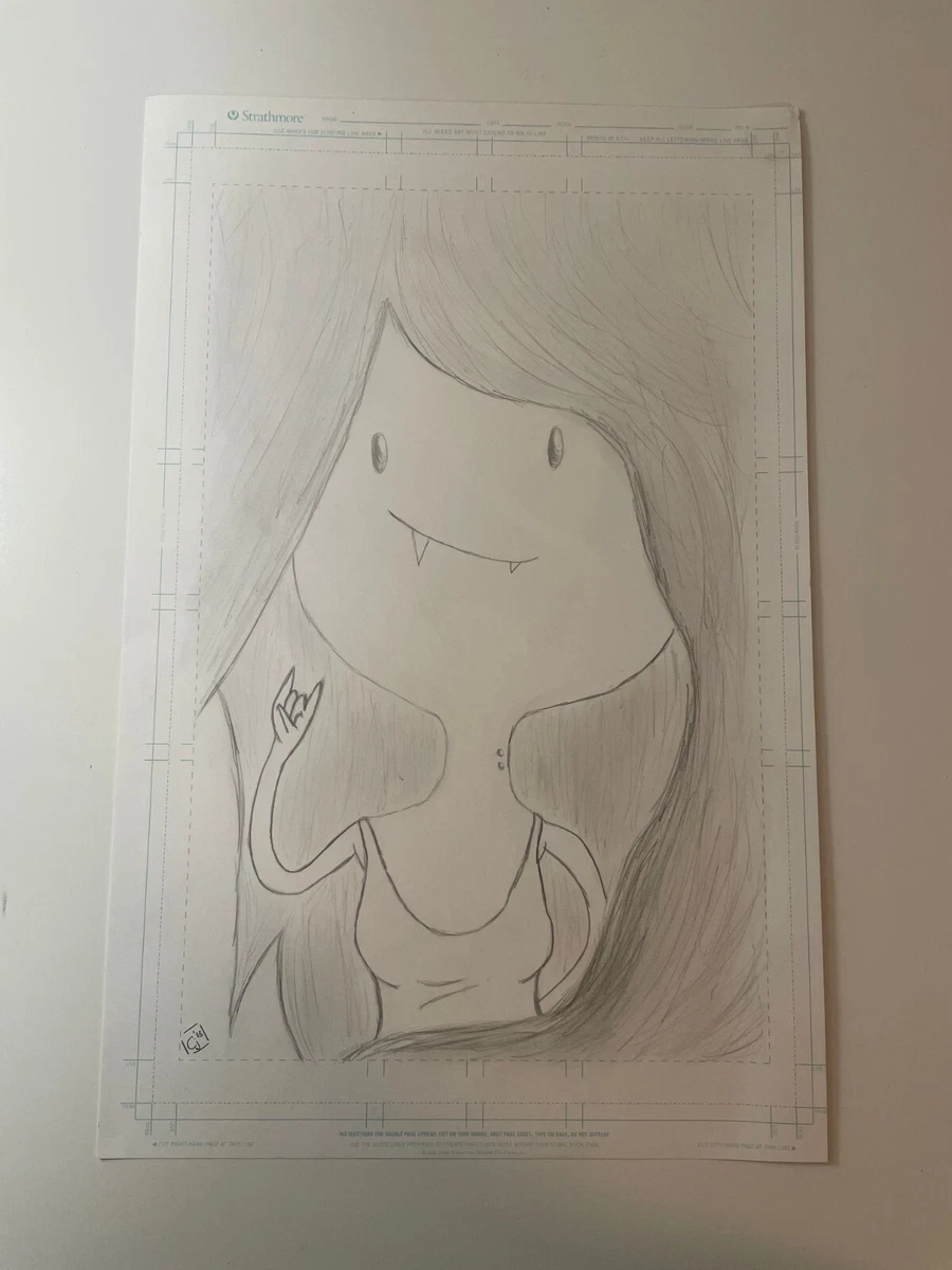 How To Draw Adventure Time Marceline The Vampire Queen