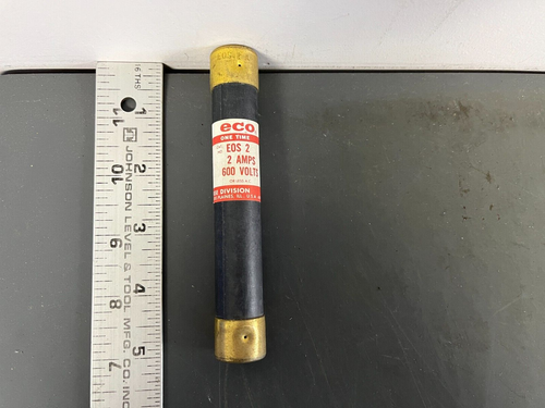 ECO EOS2- 2AMP, 600V, CLASS H, ONE-TIME FUSE | eBay