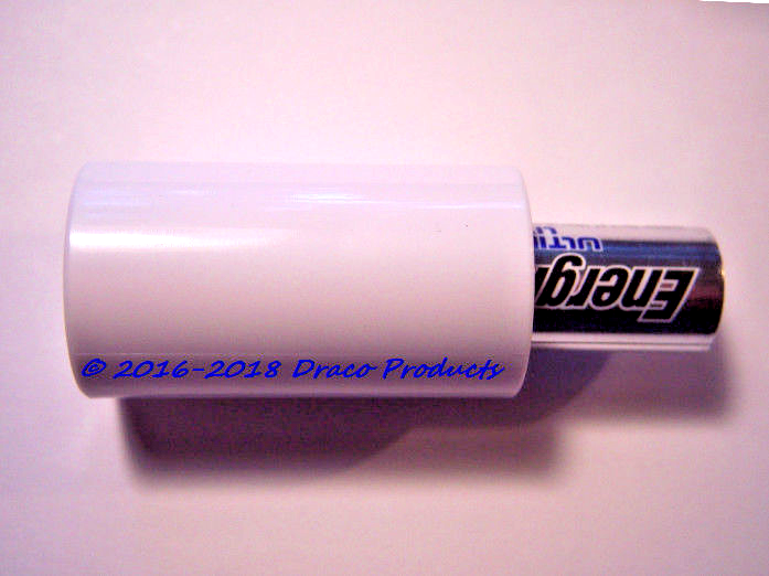 Convert AA Battery C CELL with Adapter Holder 1.5V Cell Convert 1 AA to ...