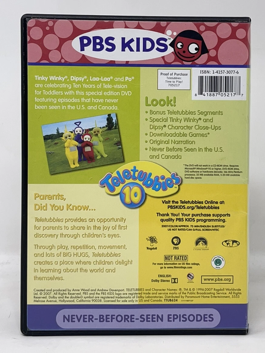 Teletubbies Pbs Kids Dvd
