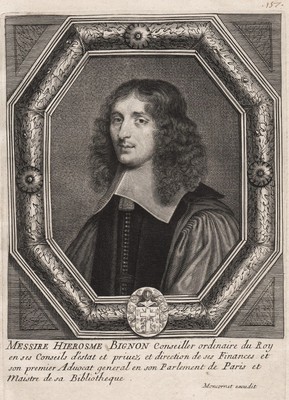 Jerome Bignon Paris Magistrate Lawyer Advocat Portrait Engraving 1650 ...