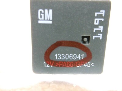 GM/ 12V/ MULTIPURPOSE 4 PRONG RELAY/ PART NUMBER 13306941 | eBay
