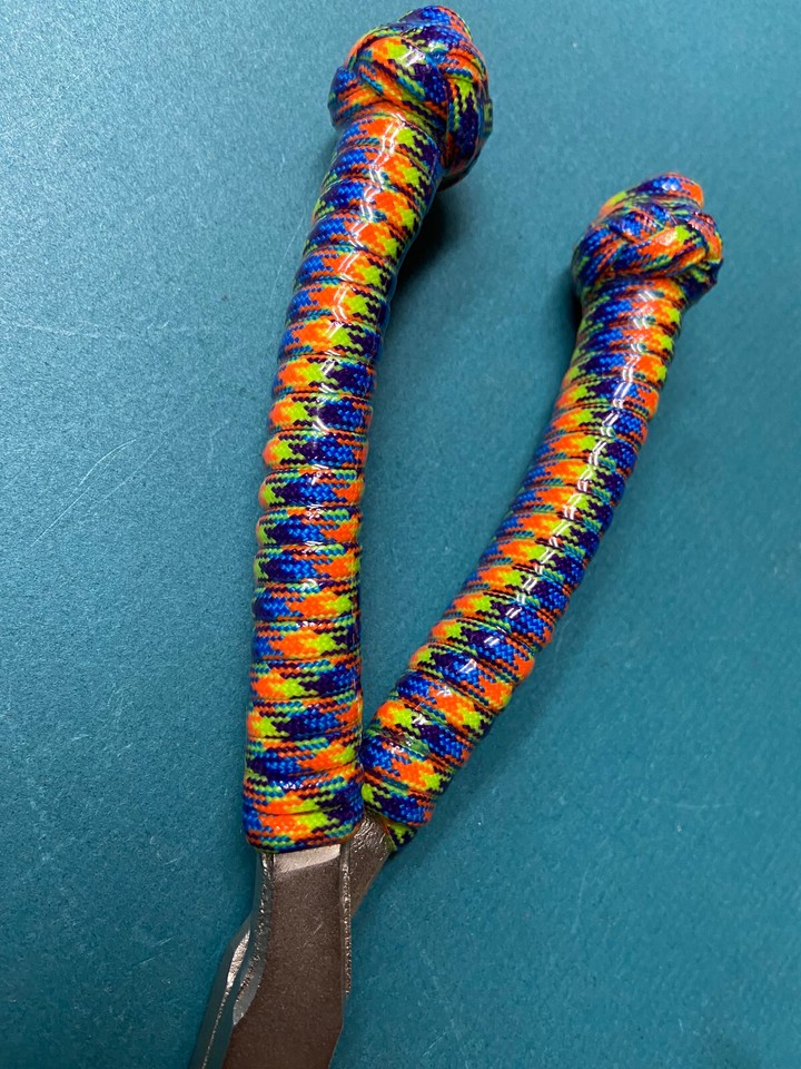 Custom Wrapped 7" Cutter, 8" DuckBill Plier, Leather Holder; Plier ...