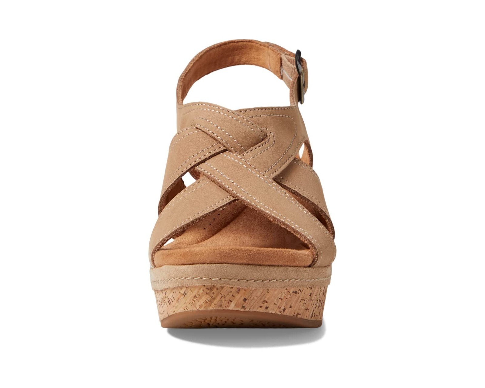 Women's Shoes Clarks ELLERI RAE Leather Platform Wedge Sandals 71443 ...