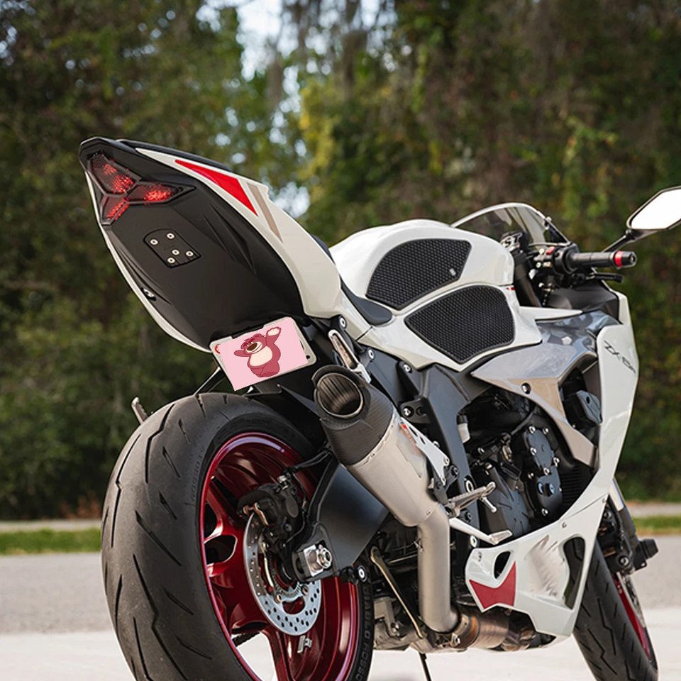 2024 Kawasaki ZX-6R 636 License Plate Holder Low-Mount Fender ...