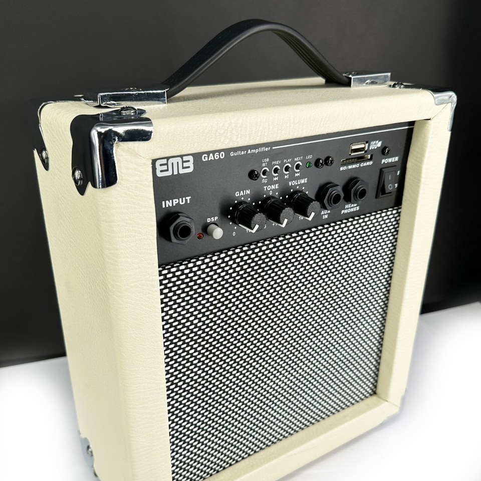 EMB 250W Guitar Amplifier Speaker Powerful Cabinet - SD USB AUX ...