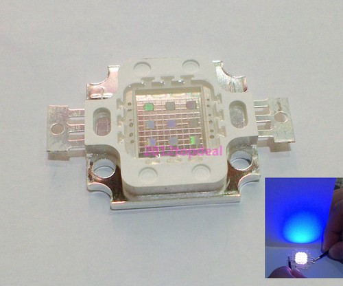 10W UV led ultraviolet 365nm LED High Power 10Watt for Glue curing ...