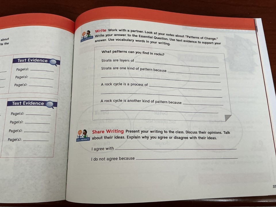 Wonders Grade 5 ELD Companion Worktext Unit #3 - Paperback | eBay