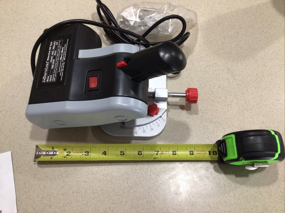 New MicroMark MicroLux Miter/Cut-Off Saw, Great For Modeling, And Dioramas | eBay