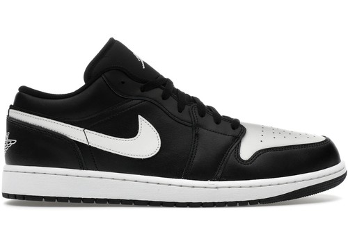 In Stock Jordan 1 Low Black Summit White (553558-043) | eBay