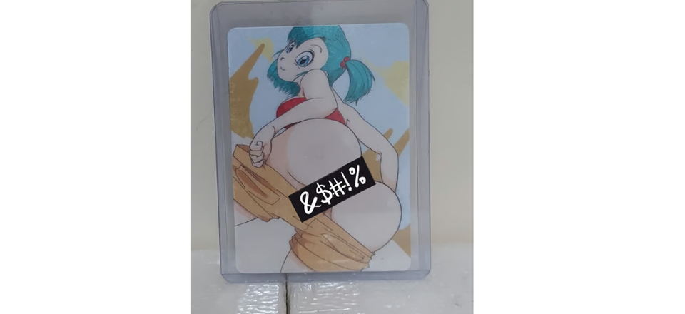 bulma dragon ball waifu Hentai Card | eBay