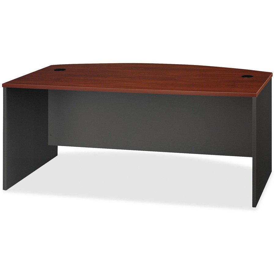Bbf Series C Bowfront Desk - 71" Width X 36.1" Depth X 29.8" Heightfile ...