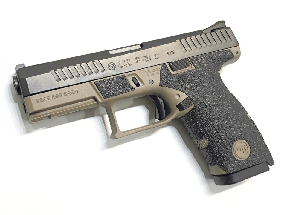 HANDLEITGRIPS Laser Cut Textured Rubber Grip Tape Wrap for CZ P10C | eBay