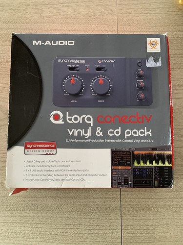 M-Audio Torq Conectiv Bundle DJ VINYL/CD PACK Mixer | eBay