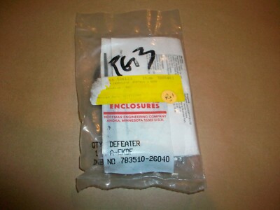 Hoffman A-EKDF Electrical Interlock Defeater 10AMP 120VAC 60HZ ...