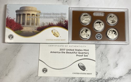 2017 US Mint America The Beautiful Quarters Proof Set cd | eBay