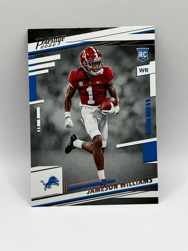 2022 Panini Prestige Jameson Williams Rookie Card | eBay