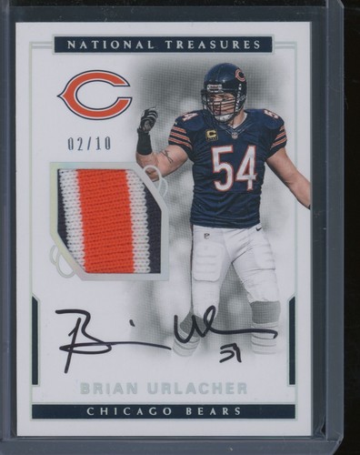 2016 Panini National Treasures - Materials Signatures Prime #18 Brian ...