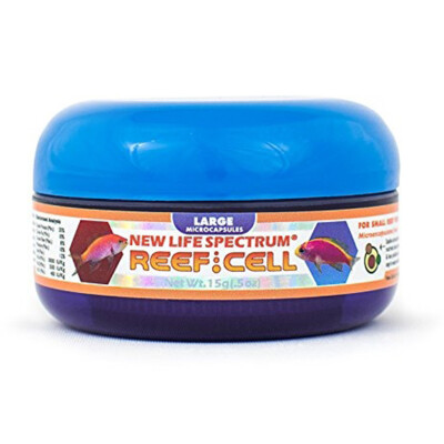 New Life Spectrum Reef Cell Large Microcapsules 15g LPS Coral & Reef ...