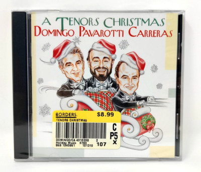 A Tenors Christmas by The Three Tenors (CD) Domingo, Pavarotti ...