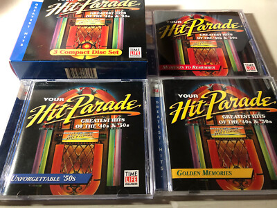 Your Hit Parade Hits of 40s & 50s - Various (1999) Music CD 3-Disc Set ...