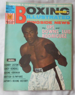 Luis Rodriguez - November 1968 Boxing Illustrated Ringside News ...