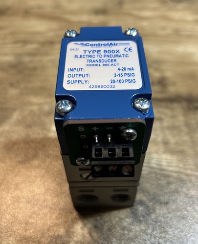 Control Air Type 900X Electric to Pneumatic Transducer Model 900-ACT | eBay