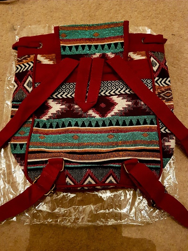 Jacquard Nepal Backpack, Nepal Style, Boho Chic, Hippy, Festival Bag ...
