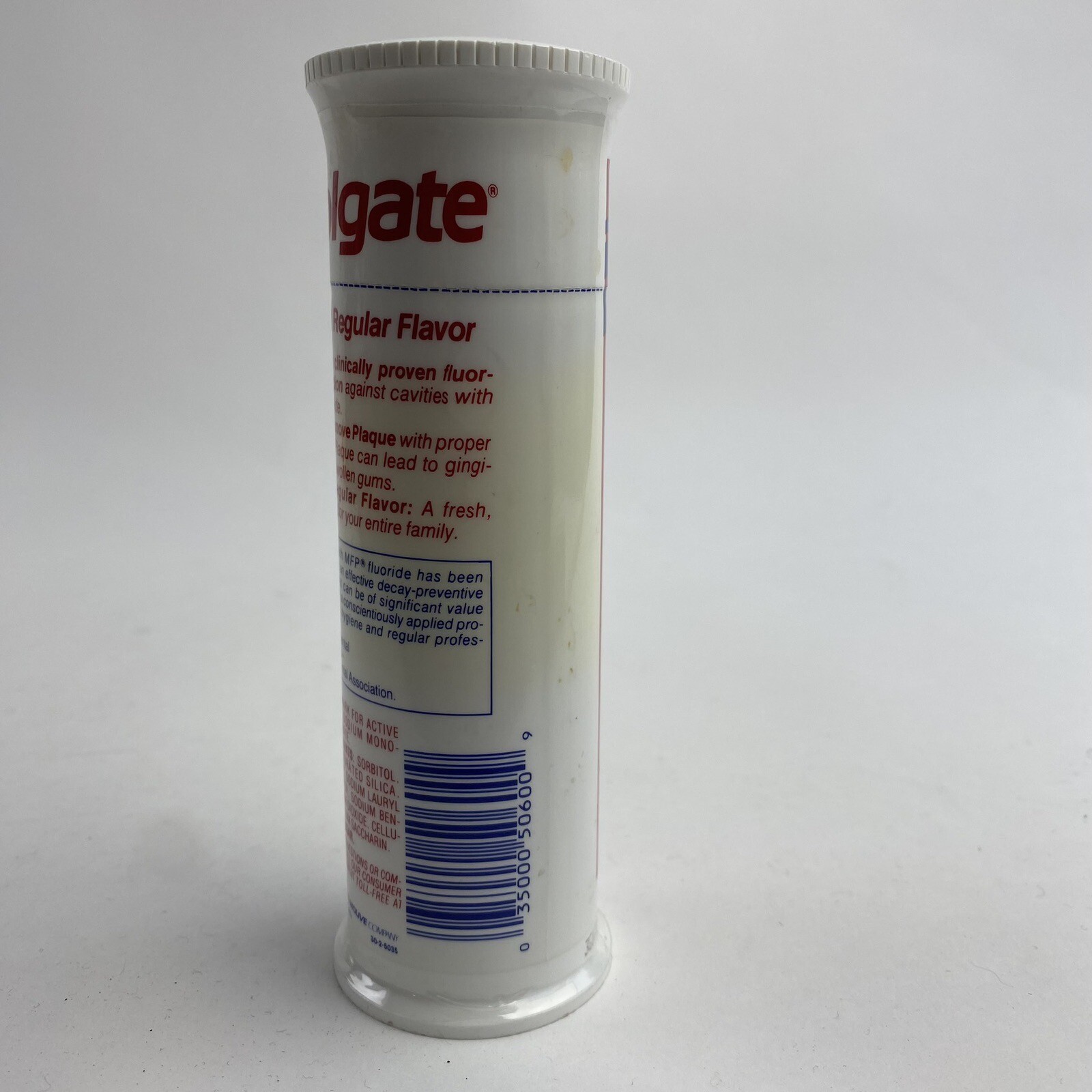 SEALED Vintage 4.5 Oz Colgate Pump Toothpaste Full Prop Film Movie ...