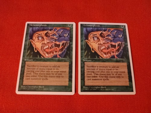 2x METAMORPHOSIS CHRONICLES RARE CARTE MAGIC MTG VO ENG | eBay