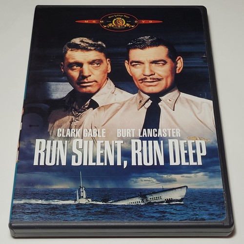 Run Silent, Run Deep (DVD, 1958) Clark Gable Burt Lancaster Free 1-Day ...