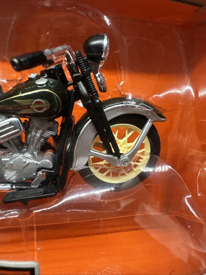 Maisto Harley Davidson Motorcycle DIECAST 1936 El knucklehead 1:18 ...