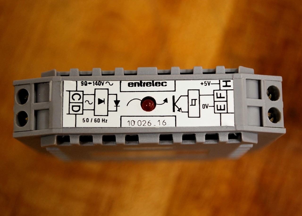 Entrelec 10 026.16 Terminal Relay Eb IAC5 Type A 90-140Vac 1002616 ...