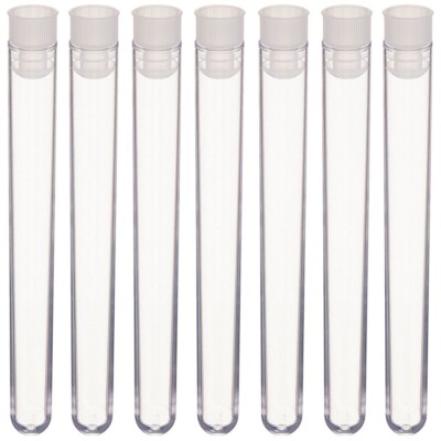 12x75mm Test Tubes, Polystyrene, Round BTM, 5ml Vol, KarterSci 25 Pack ...