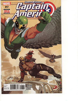 Sam Wilson Captain America #17 (2016) -Joaquin Torres New Falcon ...