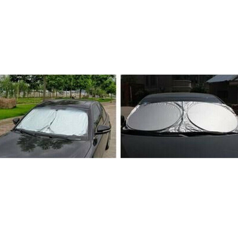 Foldable Car Window Windshield Sun Shade Cover Visor UV Block 150x70cm ...