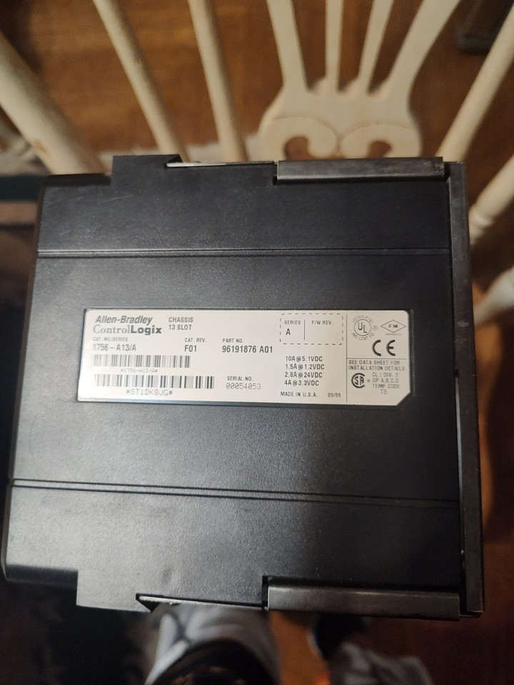 A-B ControlLogix 1756-A13/A Rack | eBay