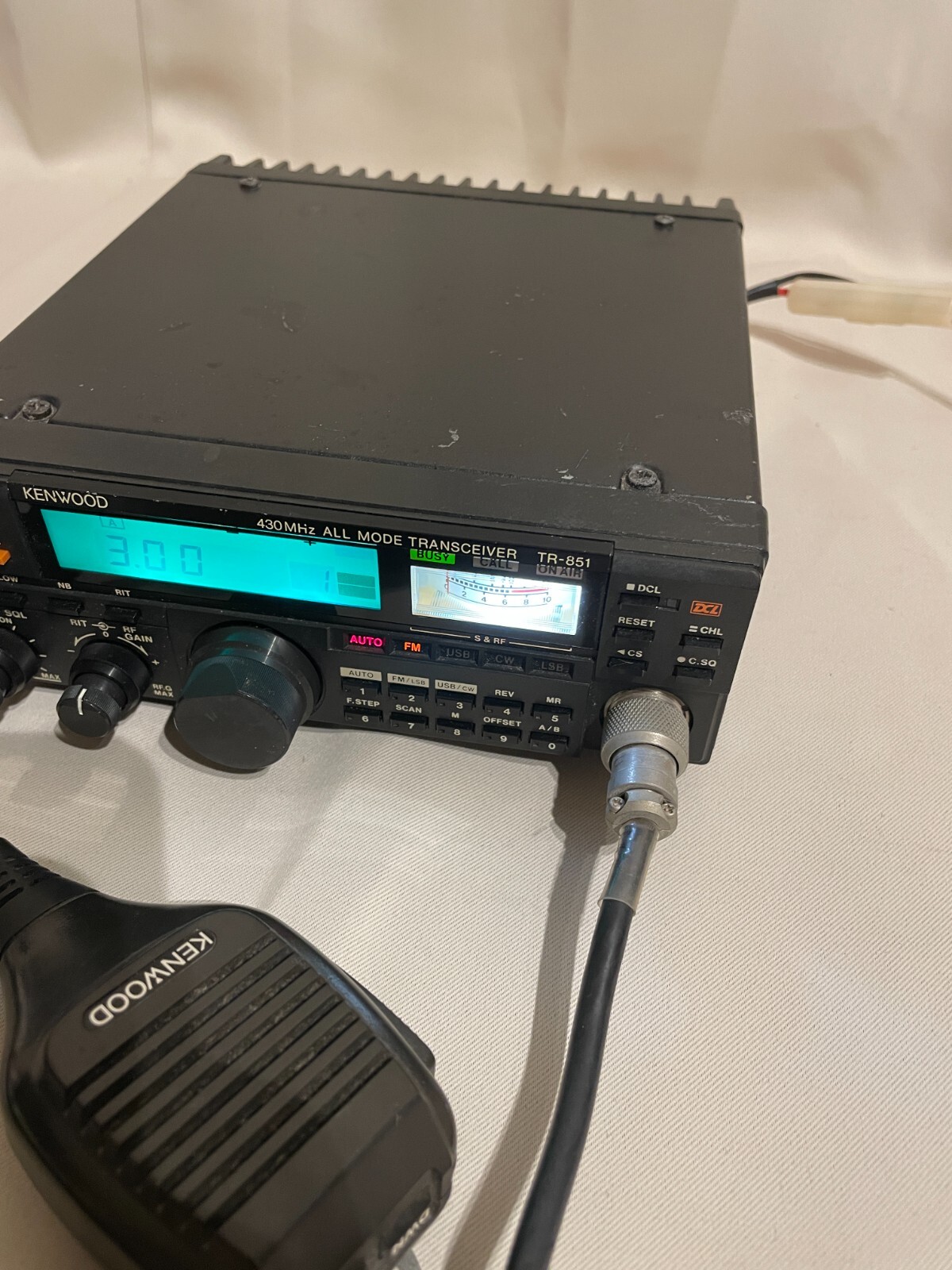 KENWOOD TR-851 TRIO 430MHz 10W 70cm ALL MODE Transceiver Ham Radio ...