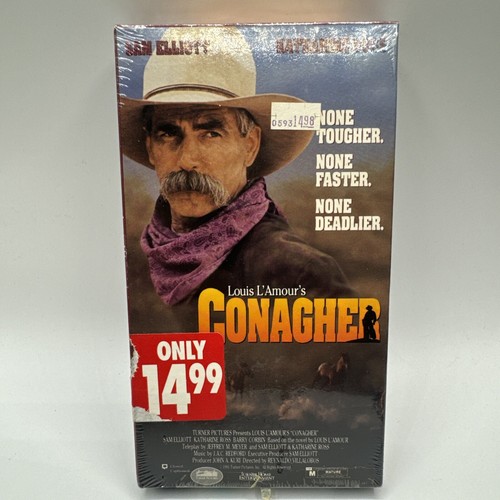 Louis L’Amour’s Conagher (VHS 1994) Sam Elliott Katharine Ross New ...